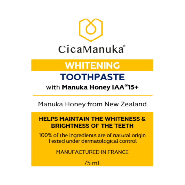 Manuka Honey Whitening Toothpaste by Cica Manuka